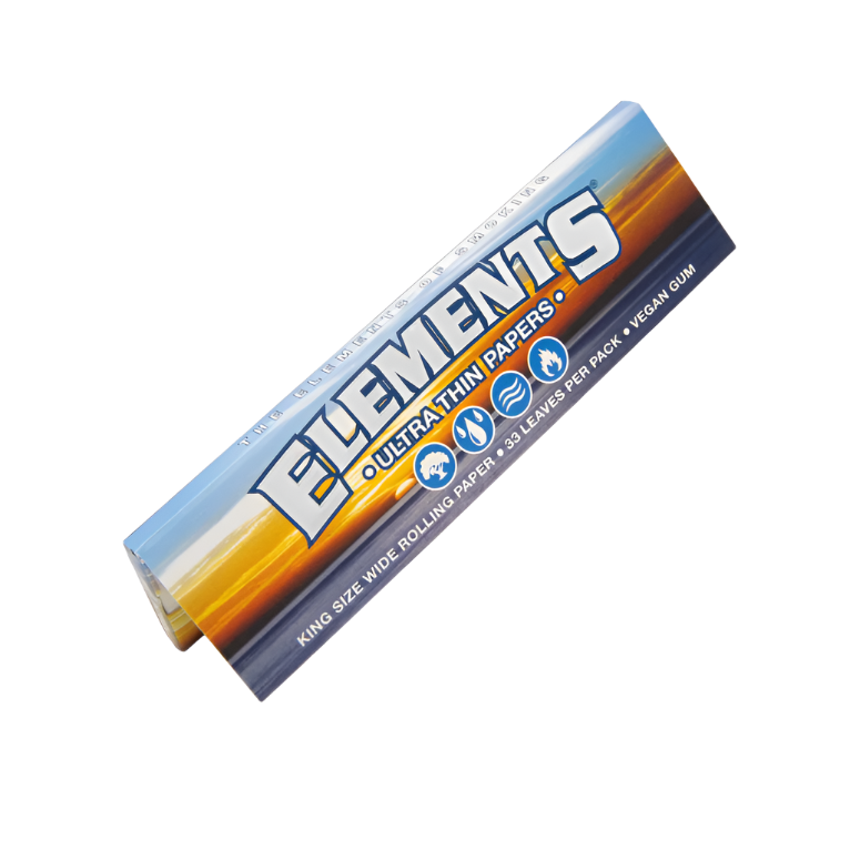 Elements King Size Slim Rolling Papers – Smokables