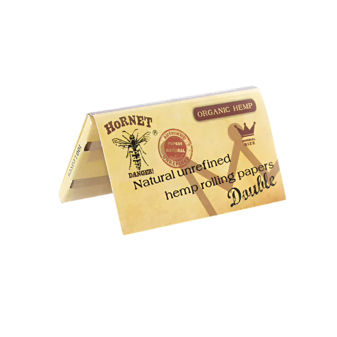 Hornet Organic Hemp Double Rolling Papers – Smokables