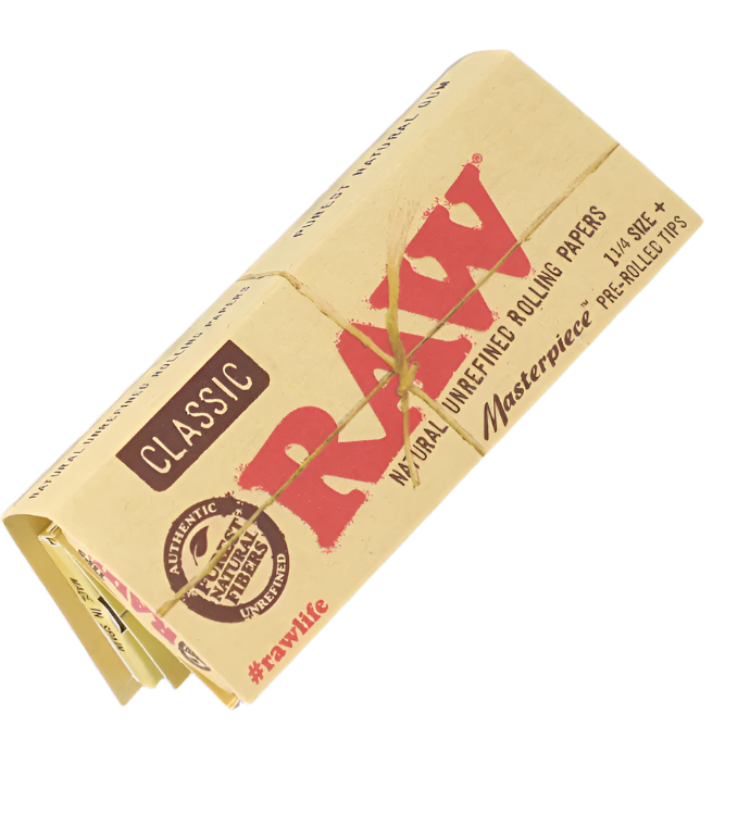 RAW Classic Masterpiece + Pre-Rolled Tips – Smokables