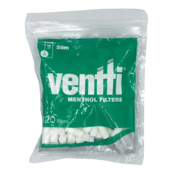 Ventti Menthol Filter Tips – Slim (120 Filters) – Smokables