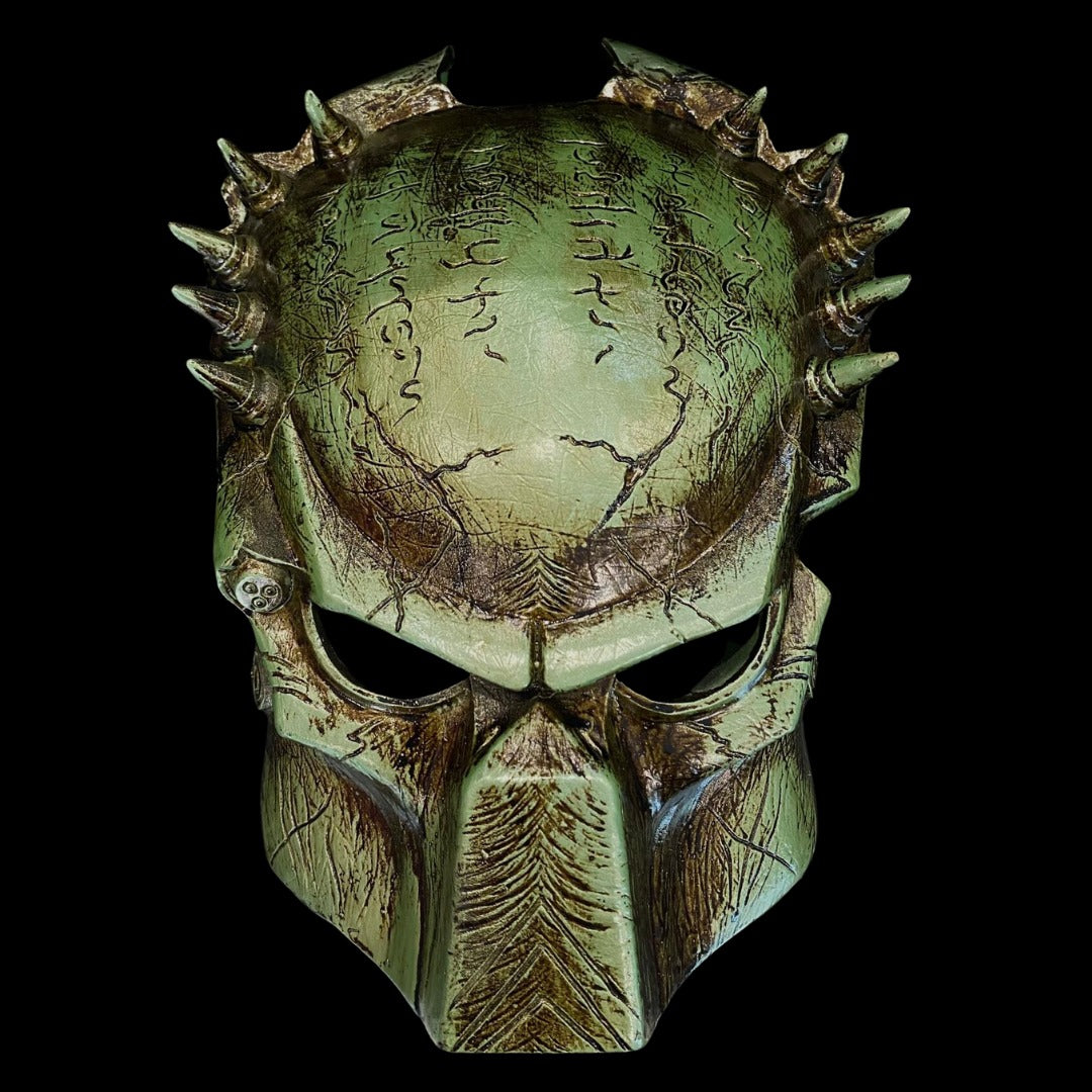 Predator Mask AVP Alien Hunter Ceramic Green – Smokables