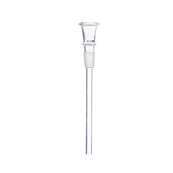 Glass Stem 10cm 14mm Joint with a built in Glass Cone Piece – Smokables