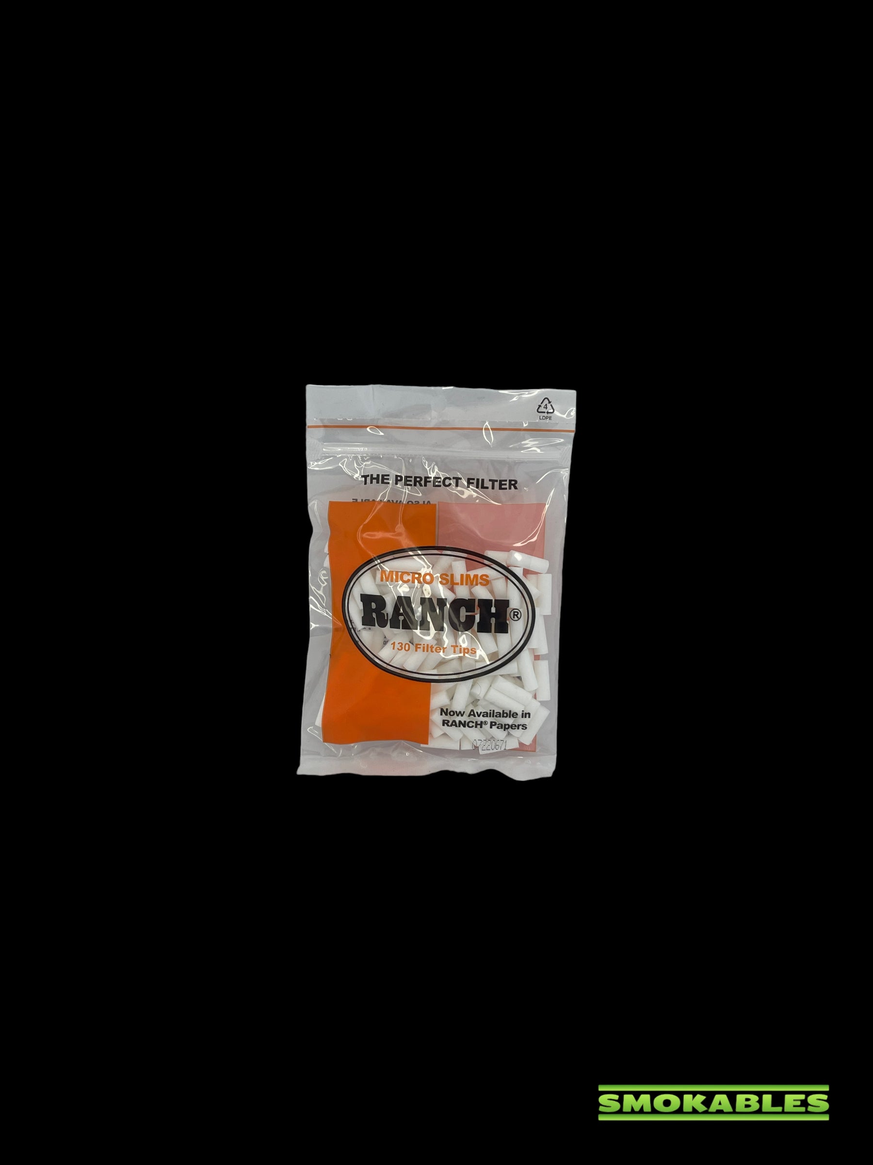 Ranch Micro Slims 130 Filter Tips – Smokables