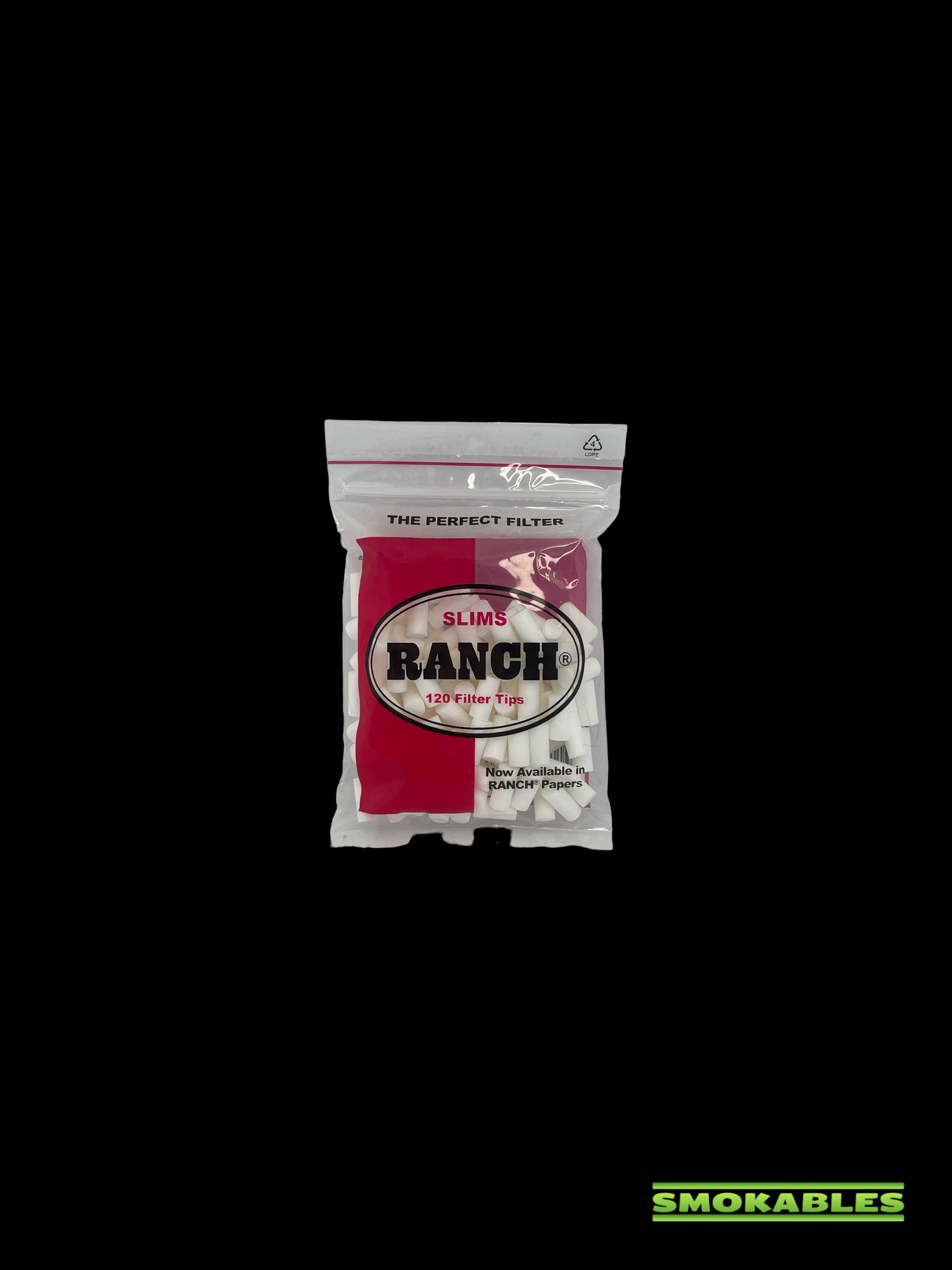 Ranch Slims 120 Filter Tips – Smokables